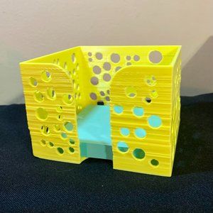 Hand Crafted | Kitchen | 3d Printed Yellow American Cheese Slice Holder ...